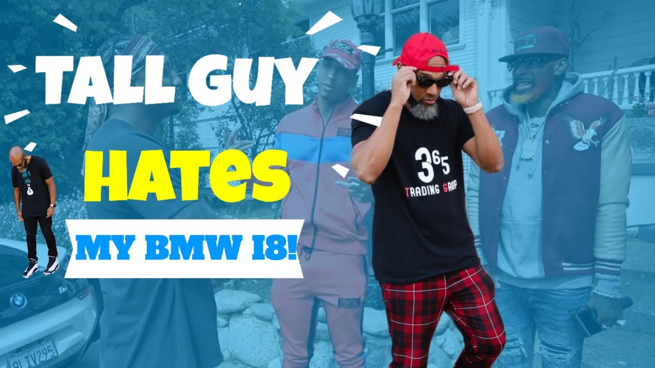 Tall Guy Car Reviews and Mr Organik BMW i8 review with Lecrae - YouTube