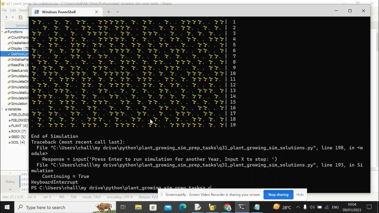 31) Validating Number Of Years - Plant Growing Simulation - 9210 IGCSE Computer Science - YouTube