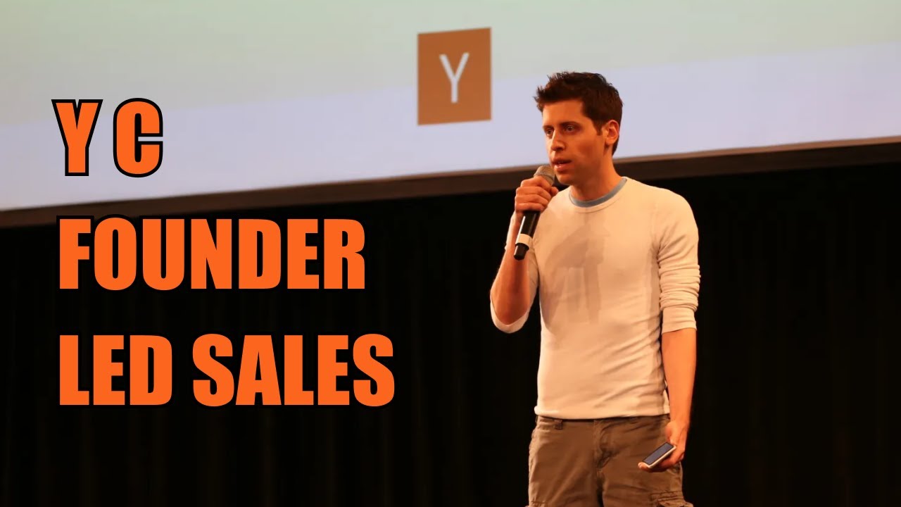 Founder-Led Sales for Y Combinator Demo Day - YouTube