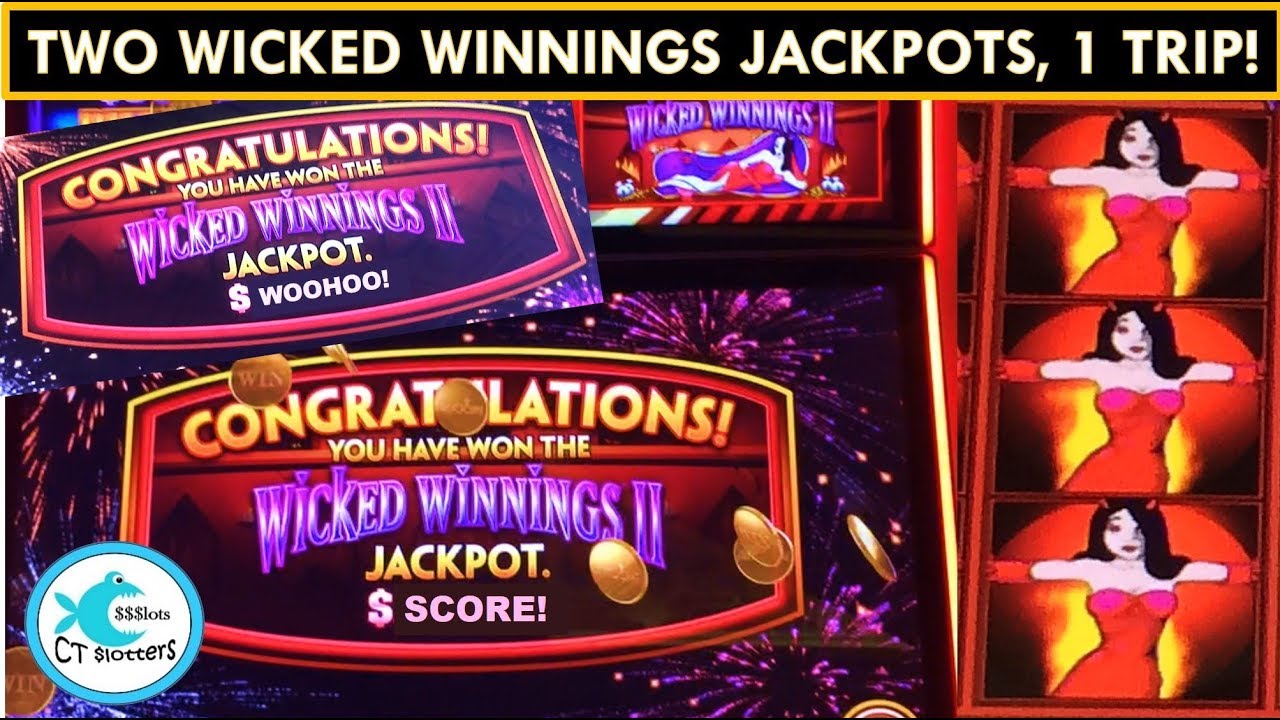 TWICE AS NICE! Two Wicked Winnings Jackpots in One Trip! WONDER 4 SLOT ...