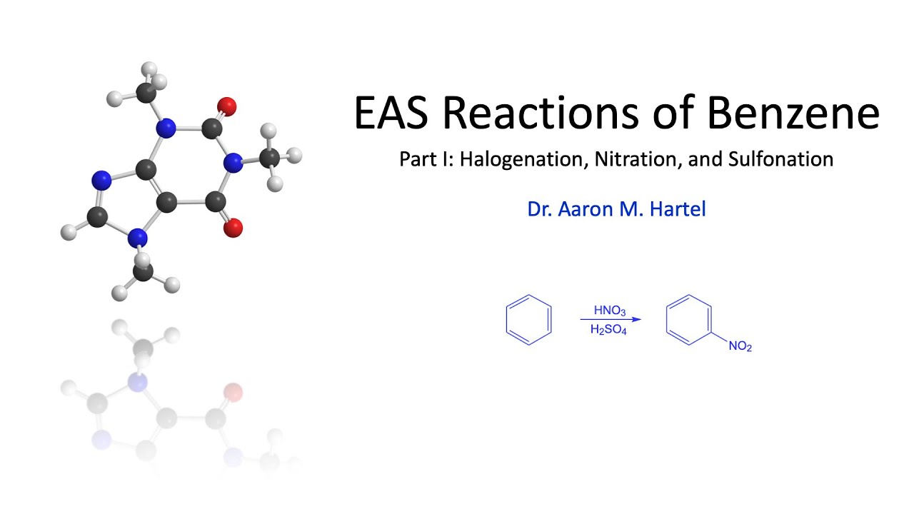 Organic Chemistry - EAS Reactions Part I - YouTube
