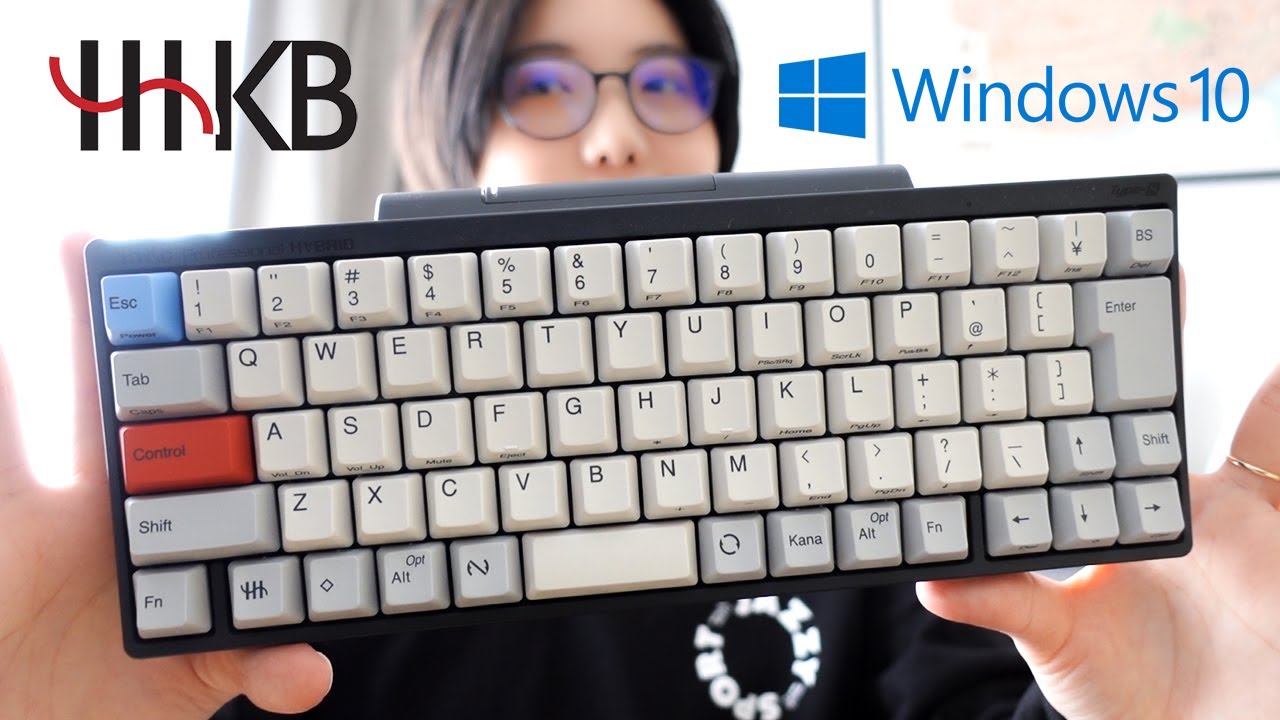 HHKB日本語配列のWindowsでの使用感について - キーマップ変更ツールの使い方も解説 - YouTube