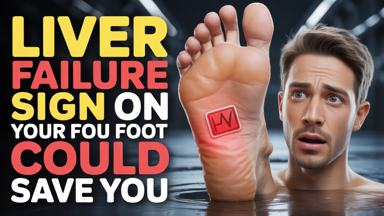 Liver Failure Warning Sign on Your FOOT Could Save Your Life - YouTube