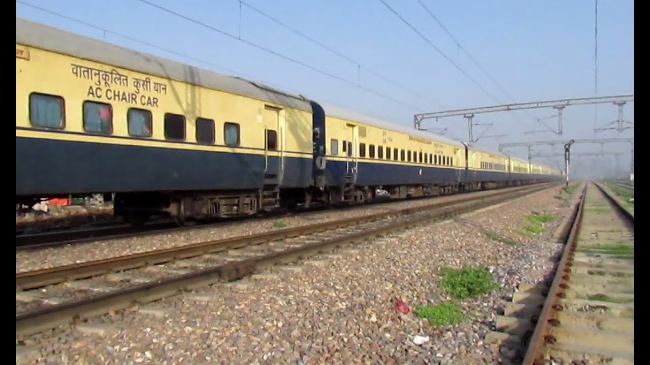 The beauty of ICF Rajdhani & Shatabdi: Indian Railways - YouTube