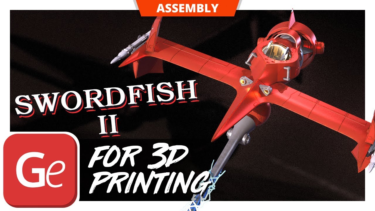 Swordfish II 3D Printing Model | Assembly by Gambody - YouTube