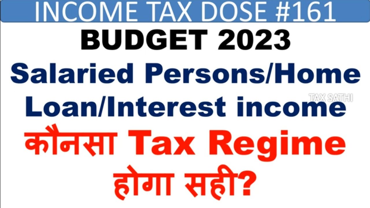 BUDGET 2023, SALARIED PERSONS TAX SLAB FY2023-24, STANDARD DEDUCTION 50000,INCOME TAX SLAB 2023 ...