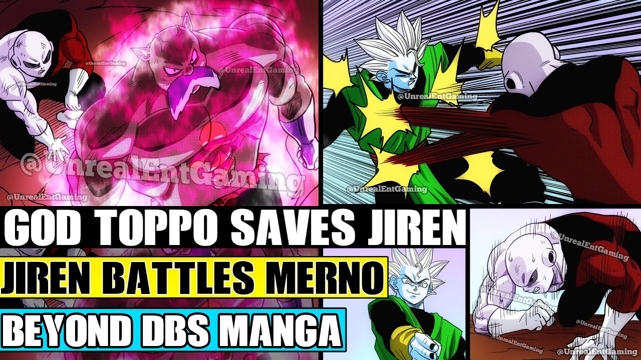 Beyond Dragon Ball Super: Destroyer Toppo Saves Jiren! Jirens Battle ...