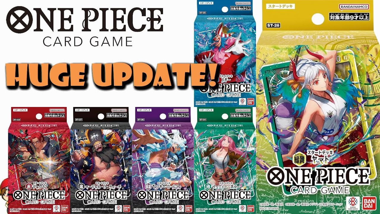 New Starter Deck Update! Starter Decks 23 to 28 Official Pack Images ...