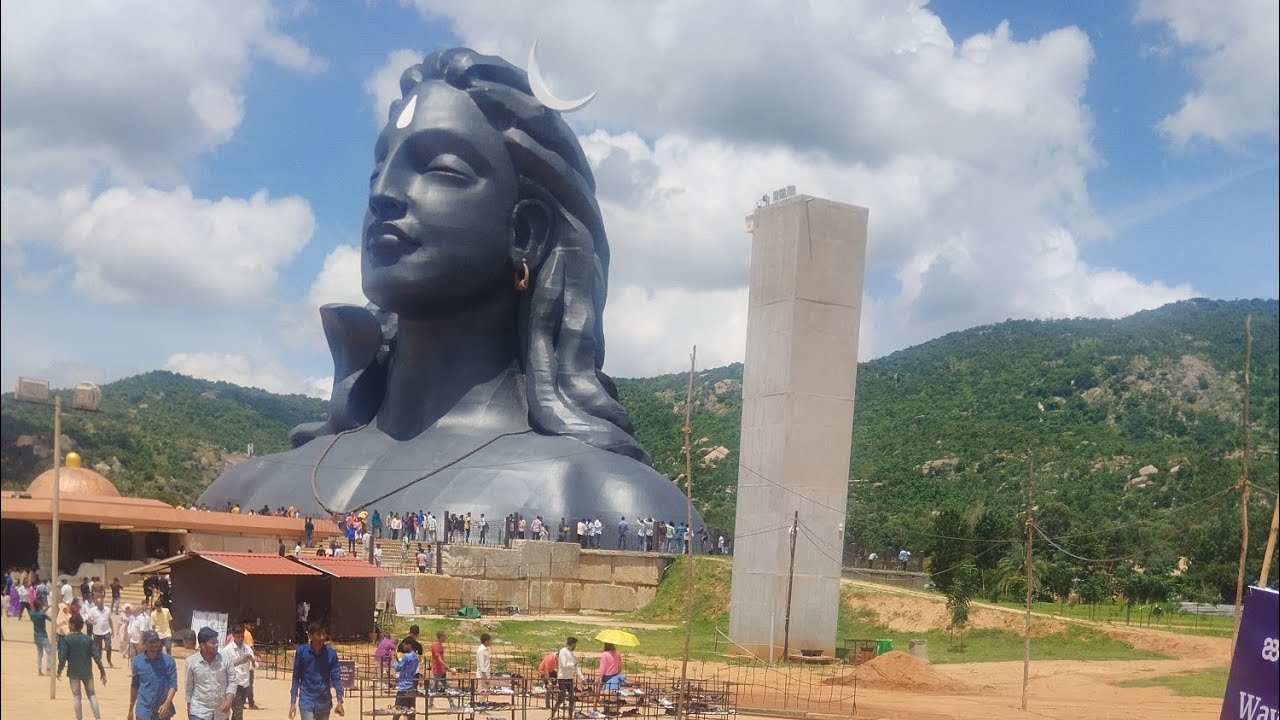 Isha temple Shiva temple Chikkaballapur Karnataka Tamil - YouTube