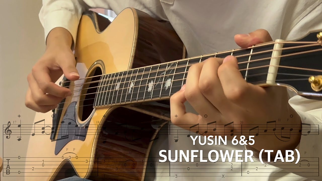 Sunflower (Paddy Sun) - covered by Yusin6&5 (TAB) - YouTube
