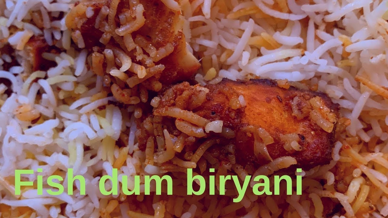 Fish dum Biryani | ఫిష్ దమ్ బిర్యాని | the perfect tasty boneless fish ...