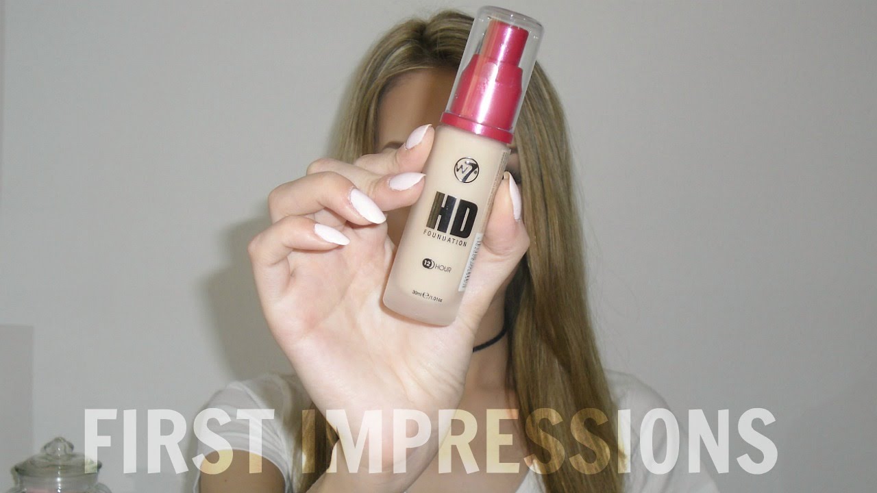 First Impressions: W7 High Definition Foundation - YouTube