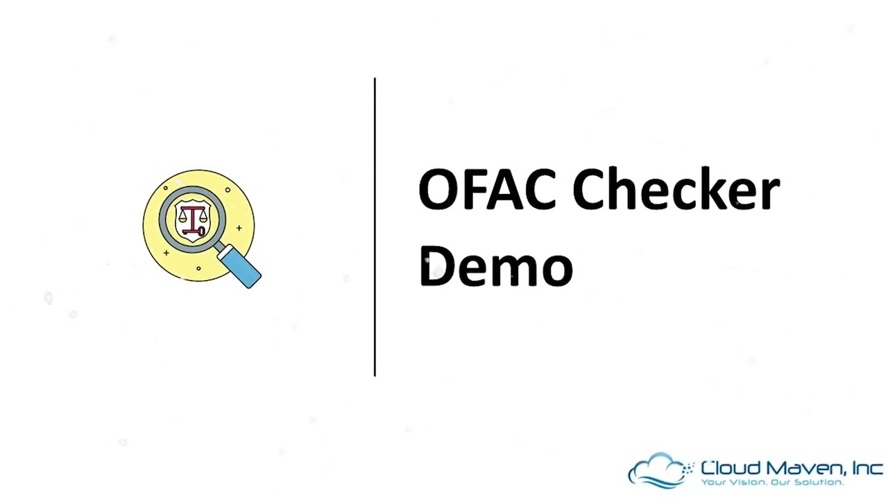 OFAC Checker | Instant compliance check inside Salesforce - YouTube