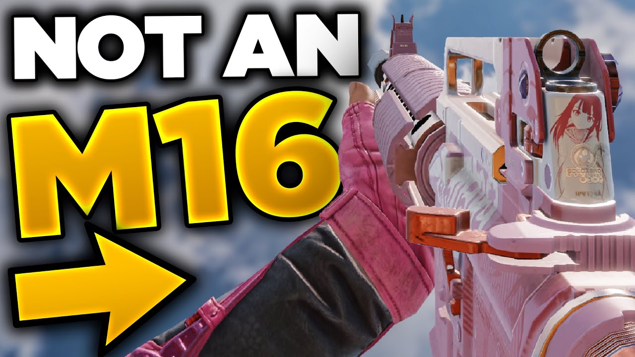 This is not an M16 and I'm not a weeb - YouTube