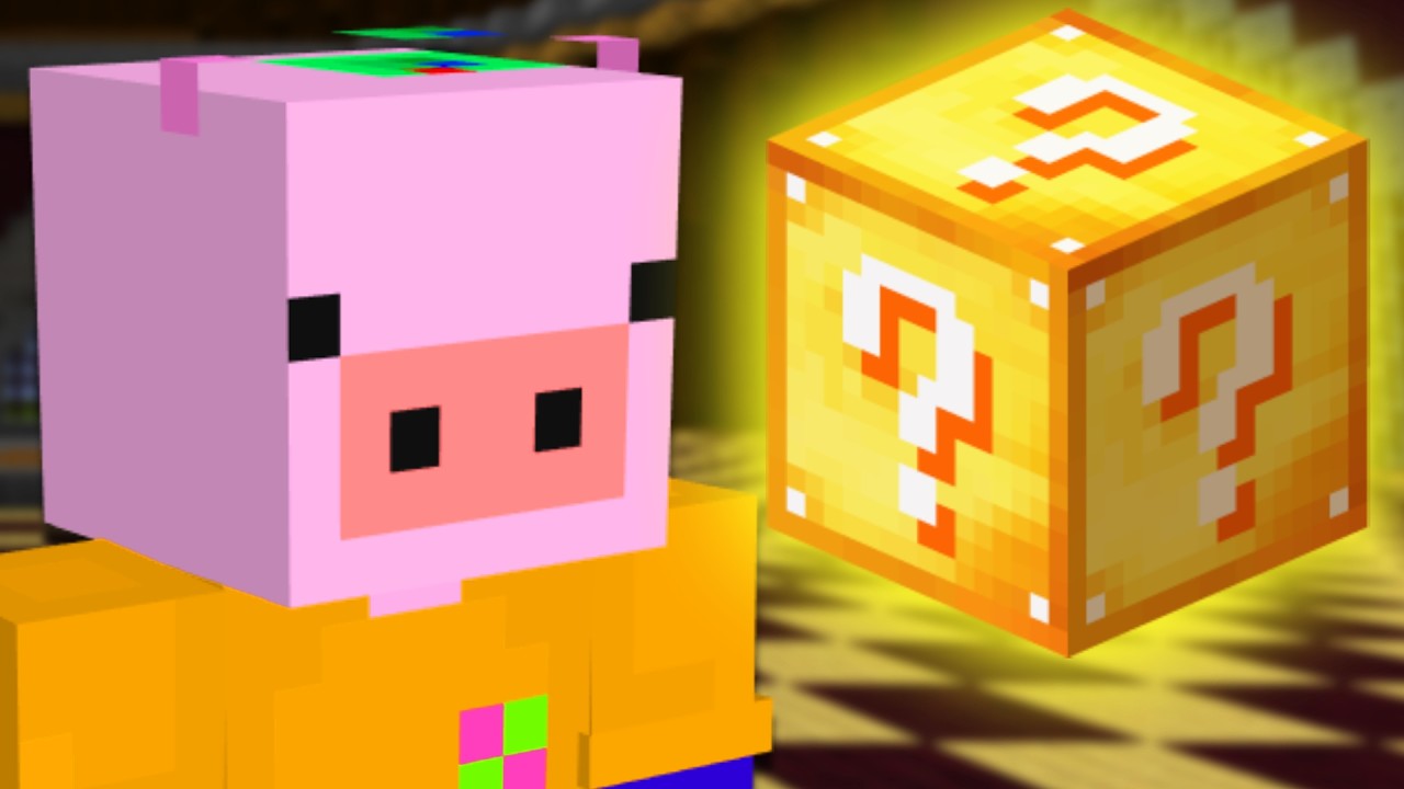The Minecraft Lucky Blocks Challenge - YouTube