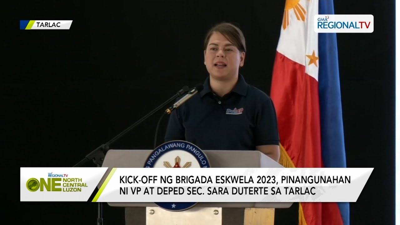 One North Central Luzon: Brigada Eskwela 2023 Kick-Off - YouTube