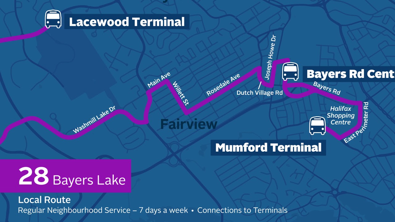 Introducing Route 28 Bayers Lake - YouTube