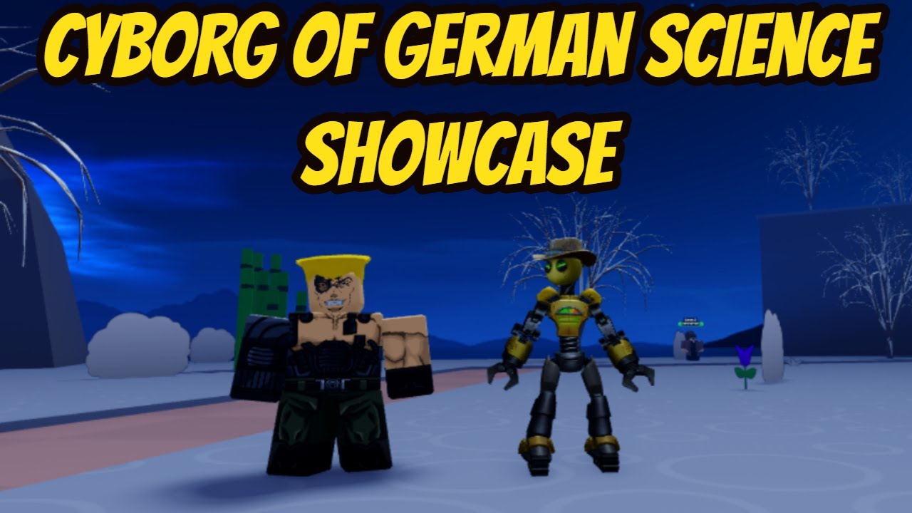 Soldat Showcase (Cyborg of German Science) 100 Robux unit - Anime ...