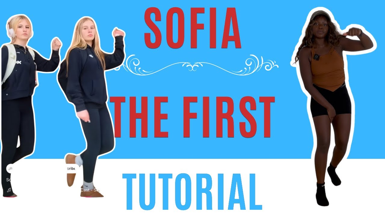 Sofia The First Remix* EASY DANCE TUTORIAL (beginner friendly) - YouTube