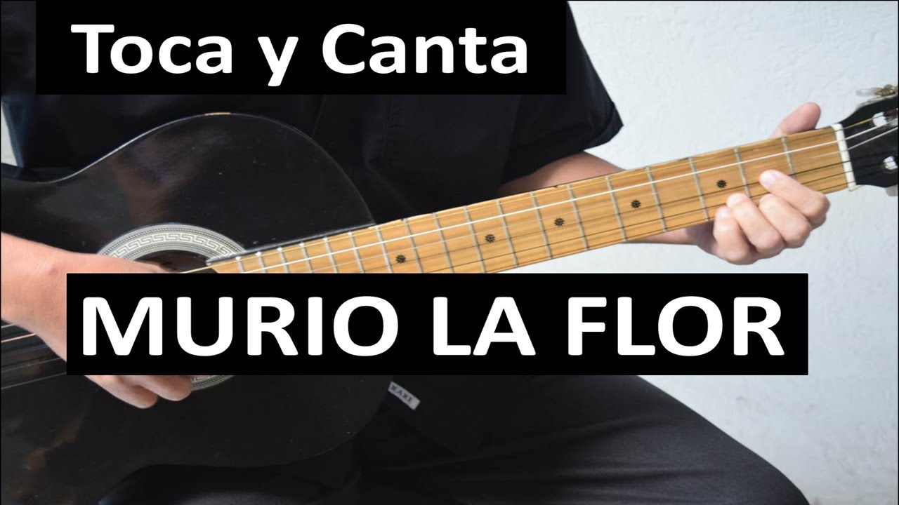 Como tocar MURIO LA FLOR Guitarra Tutorial Los Angeles Negros - Tablatura y Acordes - YouTube