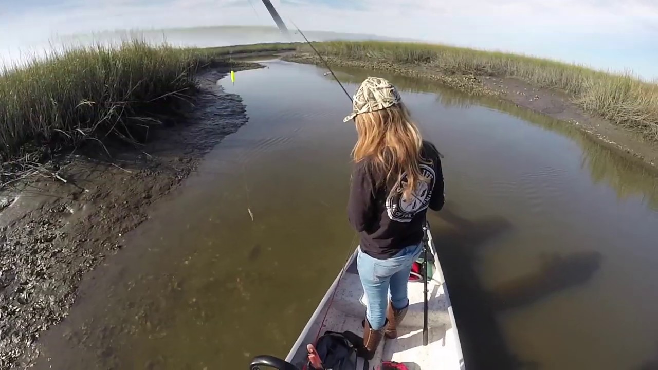 Catching Reds Jacksonville FL - YouTube
