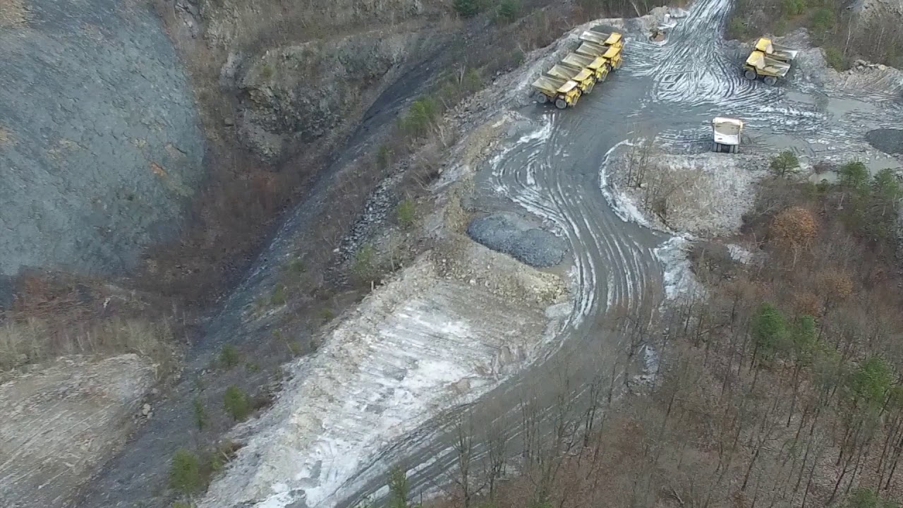 Strip mines, ATV's, and a patch town near Hazleton, Pa. via DJI Phantom ...