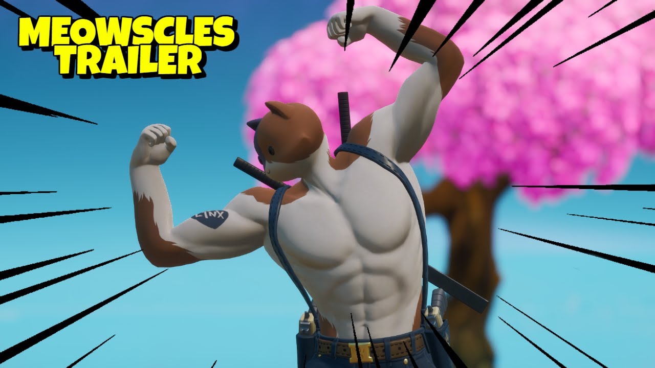 NEW MEOWSCLES TRAILER: SHADOW OR GHOST? - Fortnite Meowscles Cutscene ...