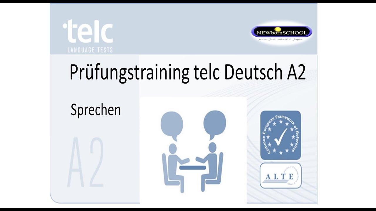 TELC A2 Sprechen Teil 1 und Teil 2, (2023) - YouTube