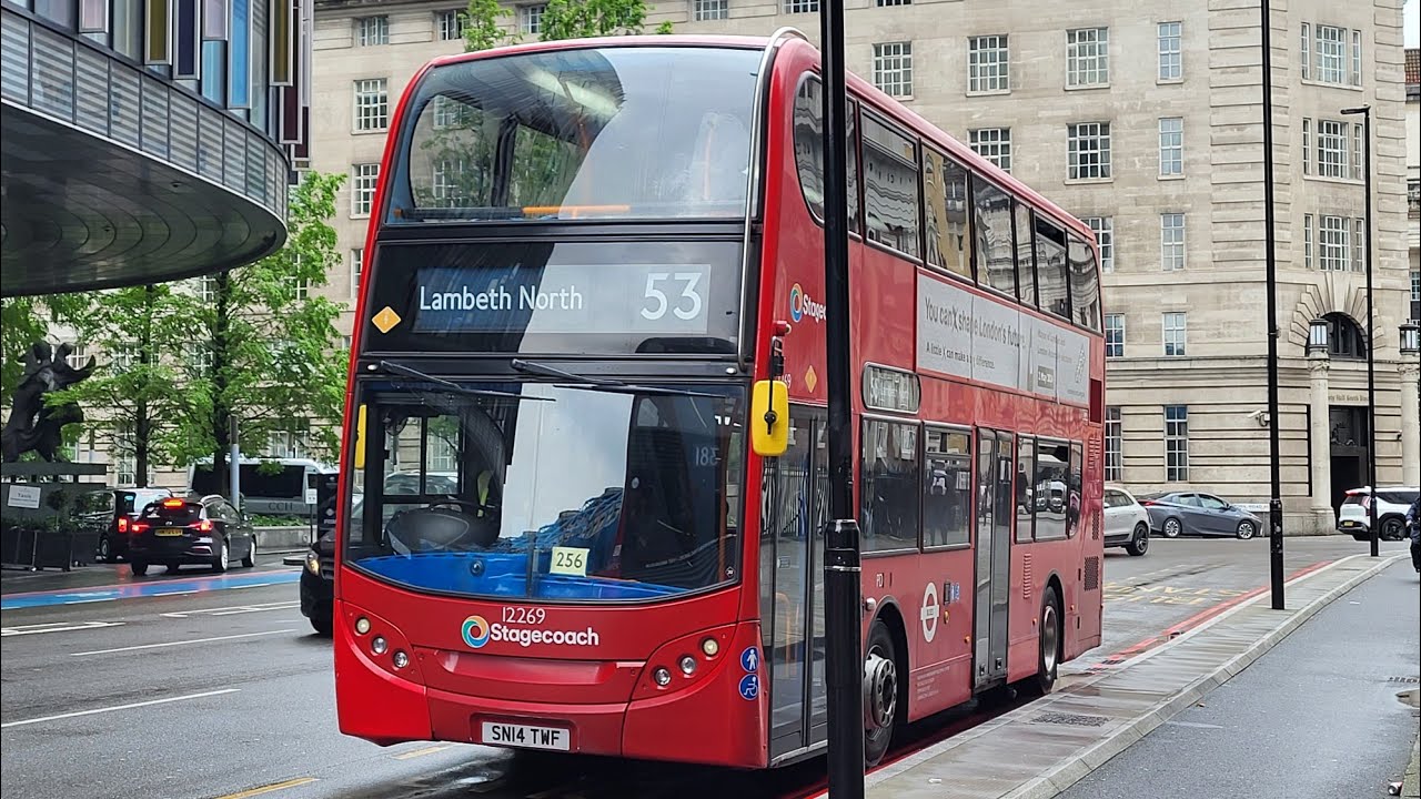 Full Route Visual. Route 53: Lambeth North - Plumstead | Enviro400H ...