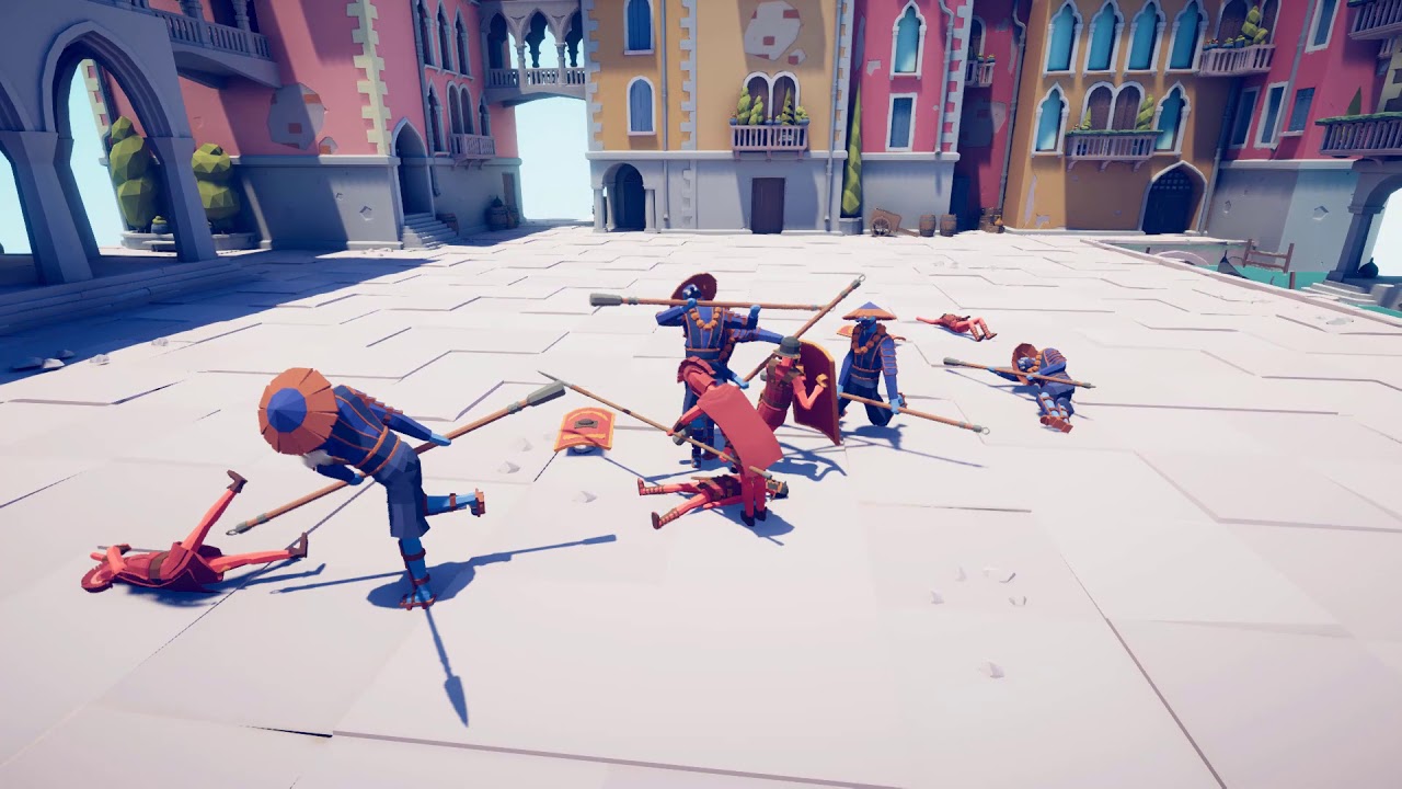 5 Monk vs every unit - Totally Accurate Battle Simulator TABS - YouTube