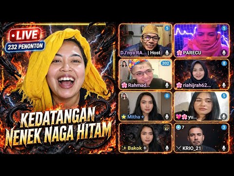 KEDATANGAN NENEK NAGA HITAM💯🤣#vlog #livestream #comedy #live #tiktok 