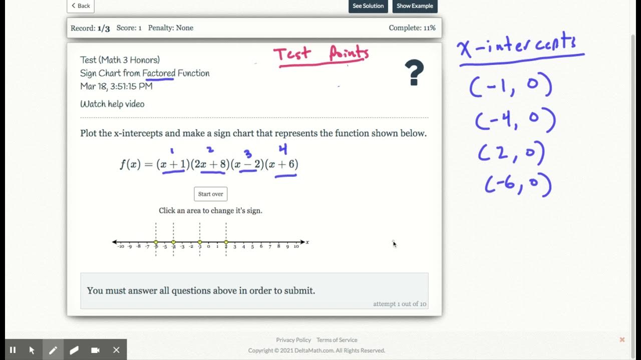 Making Sign Charts, Part 1 - YouTube
