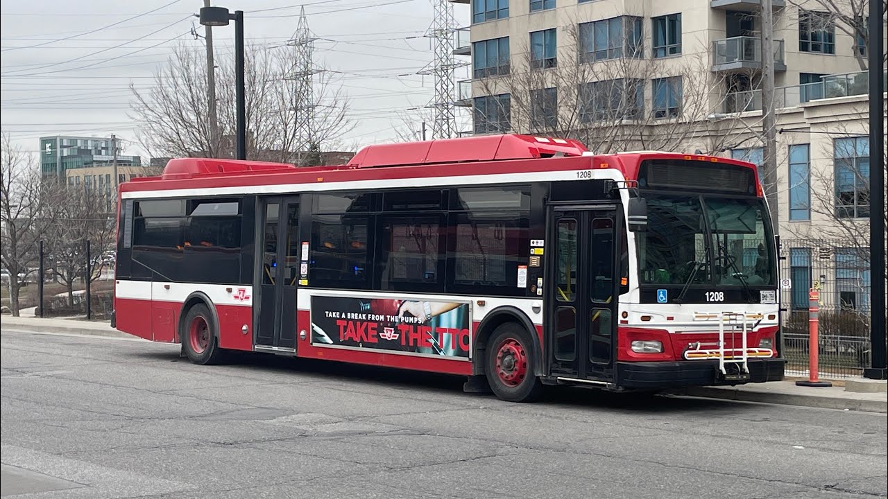 TTC 2008 Orion VII NG HEV #1208 | 45A Kipling - YouTube