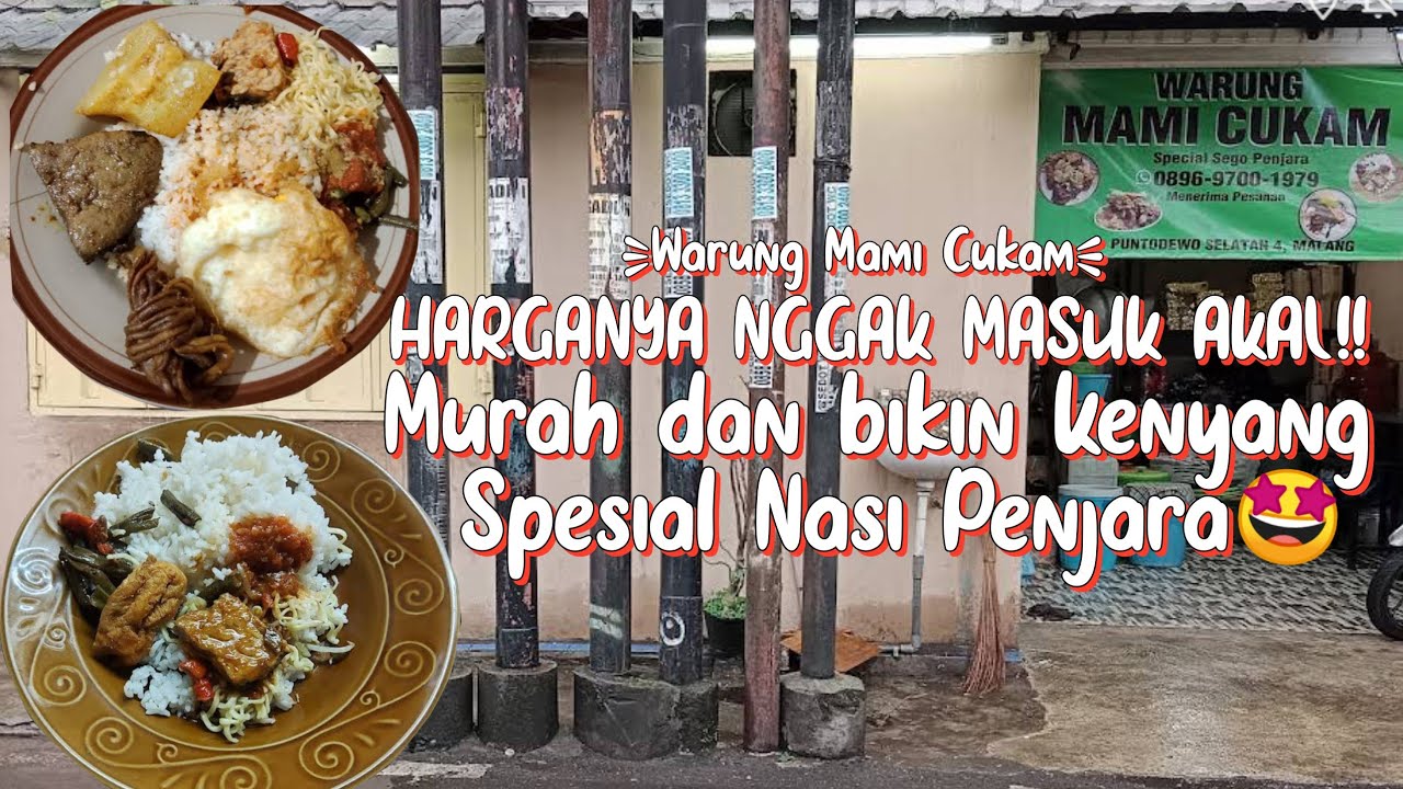WARUNG MAMI CUKAM, Nasi Penjara yang Melegenda / Jl. Puntodewo No.1 A ...