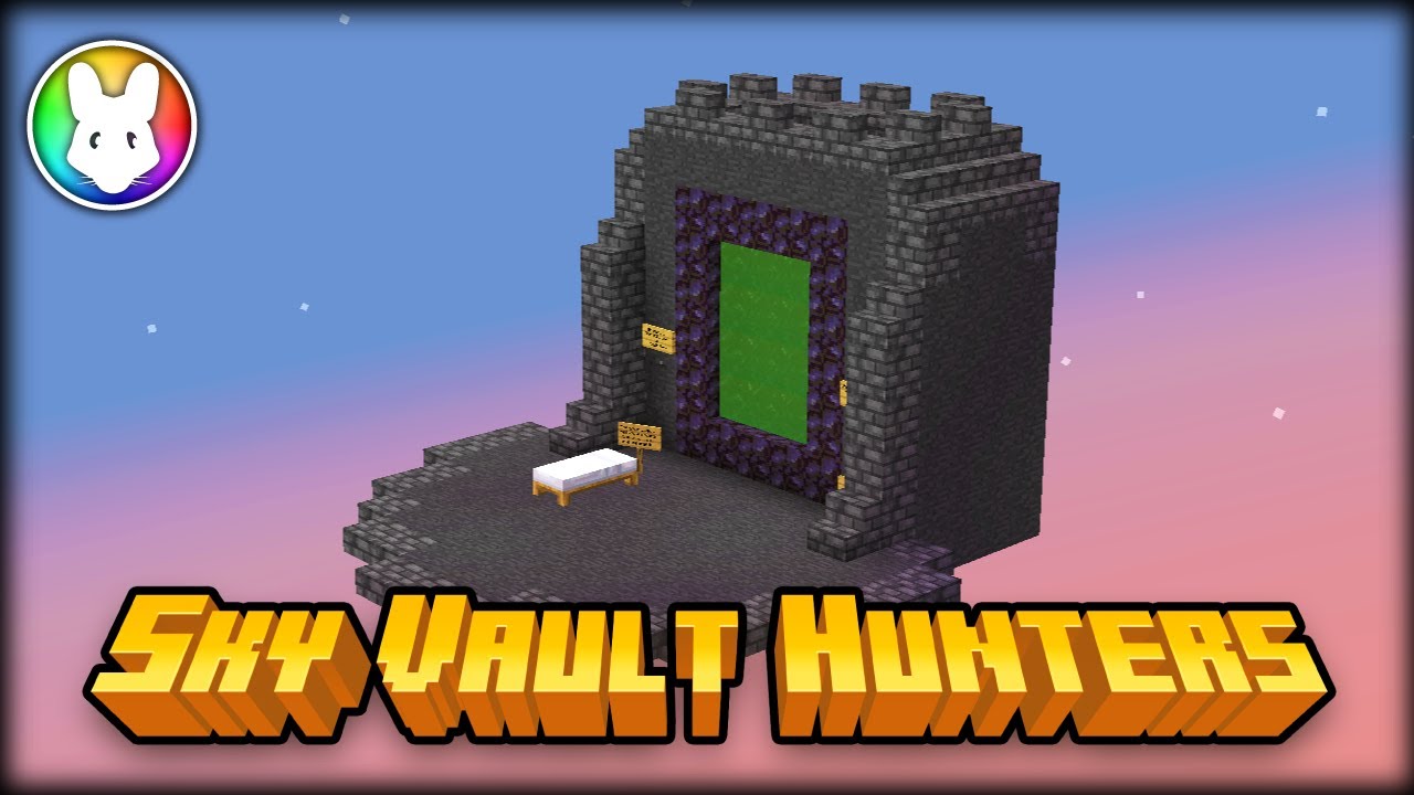 01 Vault Hunters: Sky Vault map w/CCI (Twitch stream) Minecraft modpack ...
