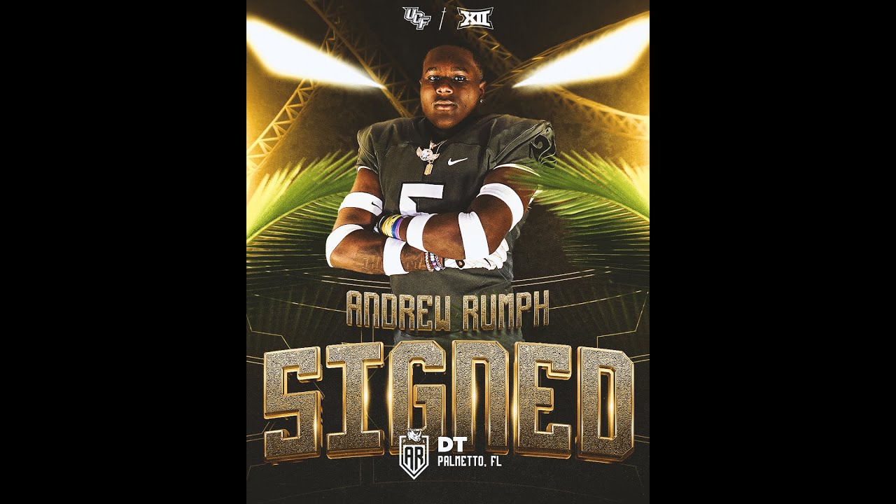 DT Andrew Rumph Signing Day Highlight Video - YouTube
