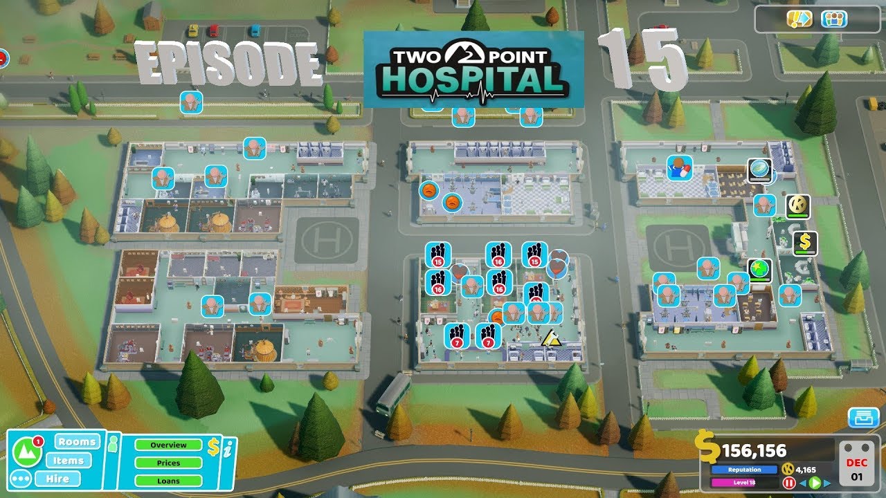 Let's Play: Two Point Hospital\ Part 15: Tumble: 3 Stars, Finally - YouTube