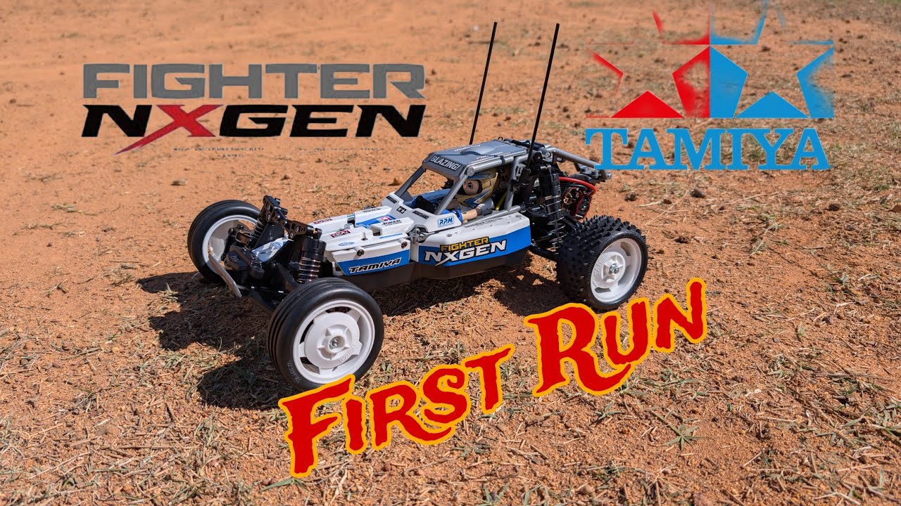 Tamiya Fighter Nxgen first run .... Great Fun !!! - YouTube