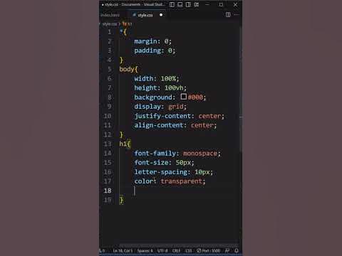 Set Linear text color | #how #coding #htmlcss #css #webdesign #animation #html #webdevelopment # ...