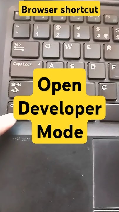 Developer mode Shortcut in web browser #shortcutkeys #shorts # ...