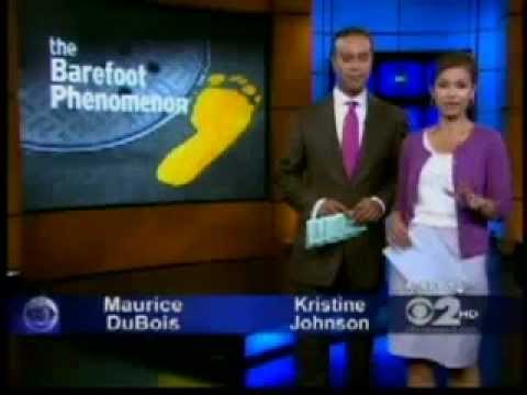 WCBS-TV Meaghan Murphy: barefoot running - YouTube