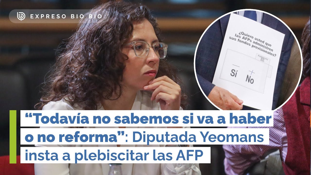 “Todavía no sabemos si va a haber o no reforma”: Diputada Yeomans insta ...