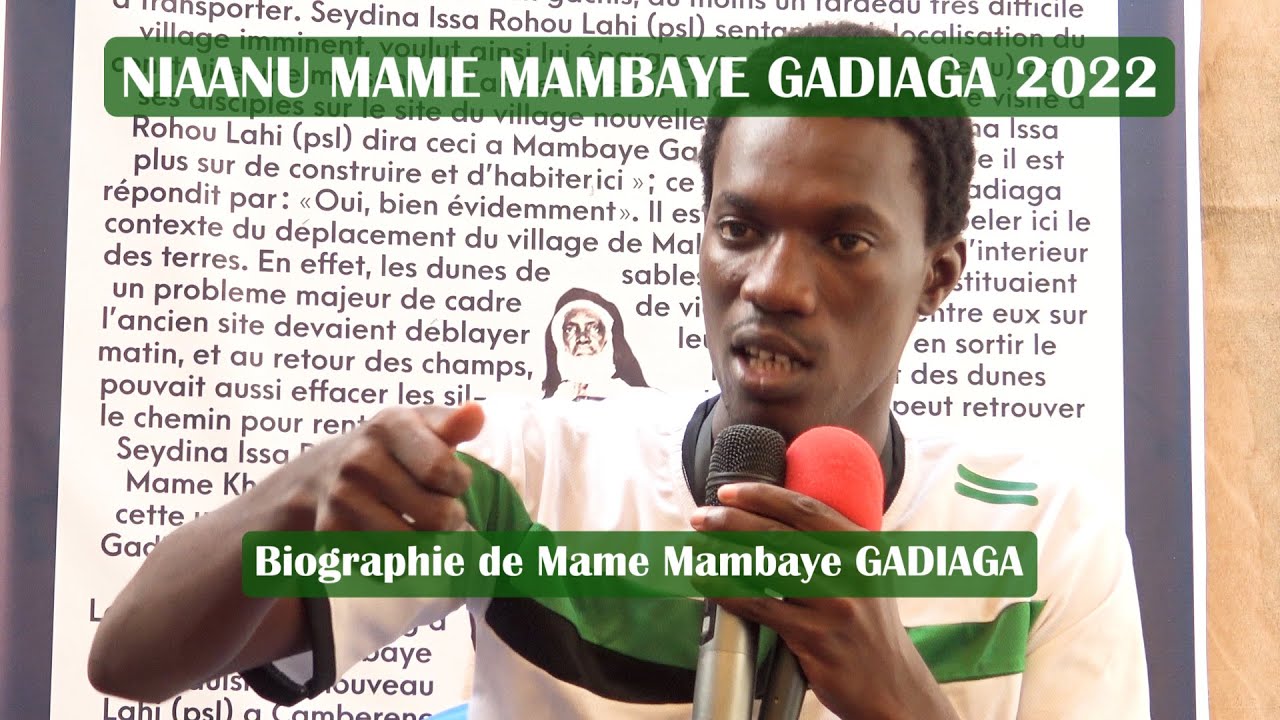 NIAANU MAME MAMBAYE GADIAGA 2022 : La Biographie de Mame Mambaye ...