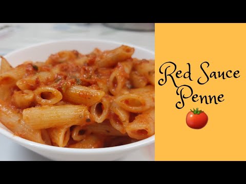 Tastiest Red Sauce Penne Pasta - YouTube