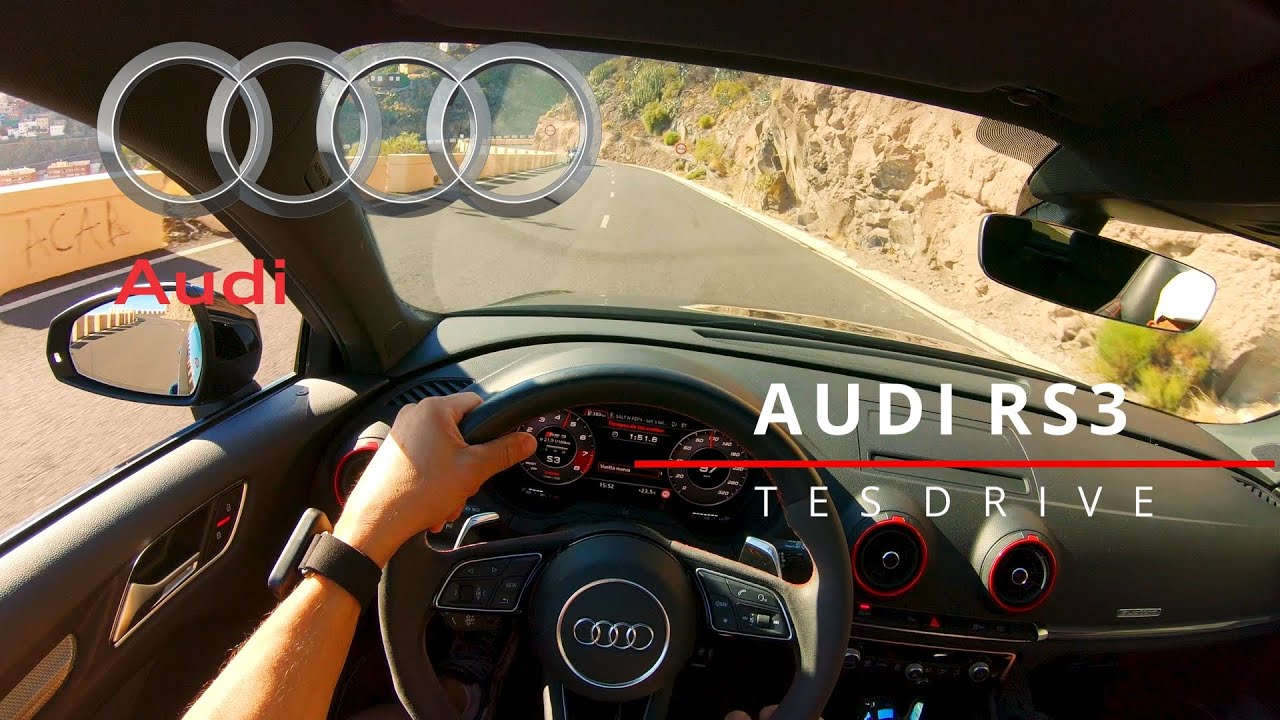 AUDI RS3 400CV POV TEST DRIVE Spain byFPVRTopSpeed - YouTube