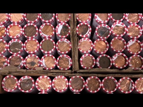 Penny hunt and fill #10!!! 3 box hunt. Amazing boxes! - YouTube