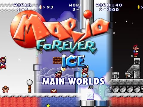 Mario Forever Ice Version v1.0 by Alexandro Games - Main Worlds - YouTube
