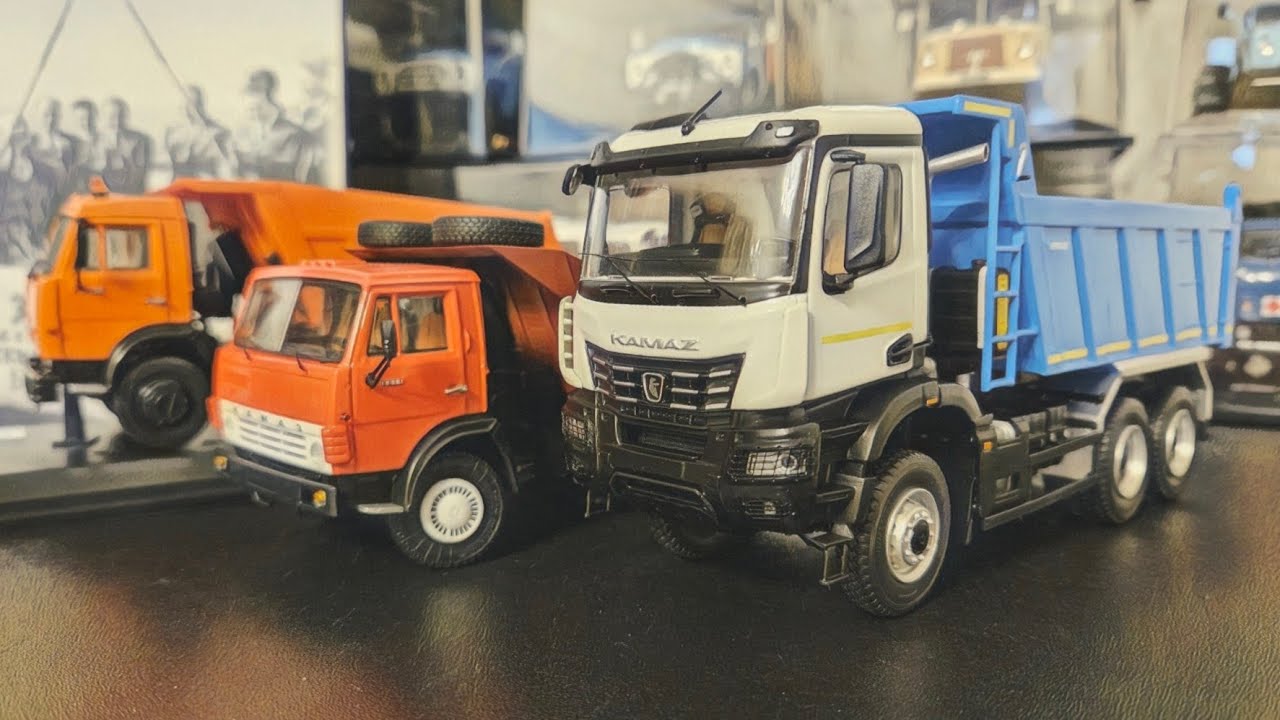КамАЗ-65952 (поколение К5) (Star Scale Models) - YouTube