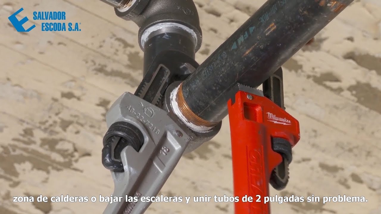 Llave STILLSON 3 en 1 | SALVADOR ESCODA S.A. - YouTube