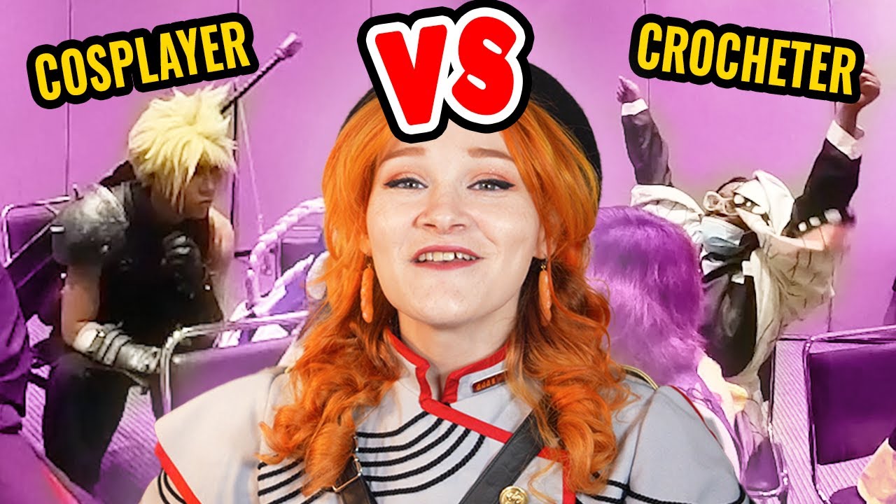 I made Cosplayers play a Crafting Game show - YouTube